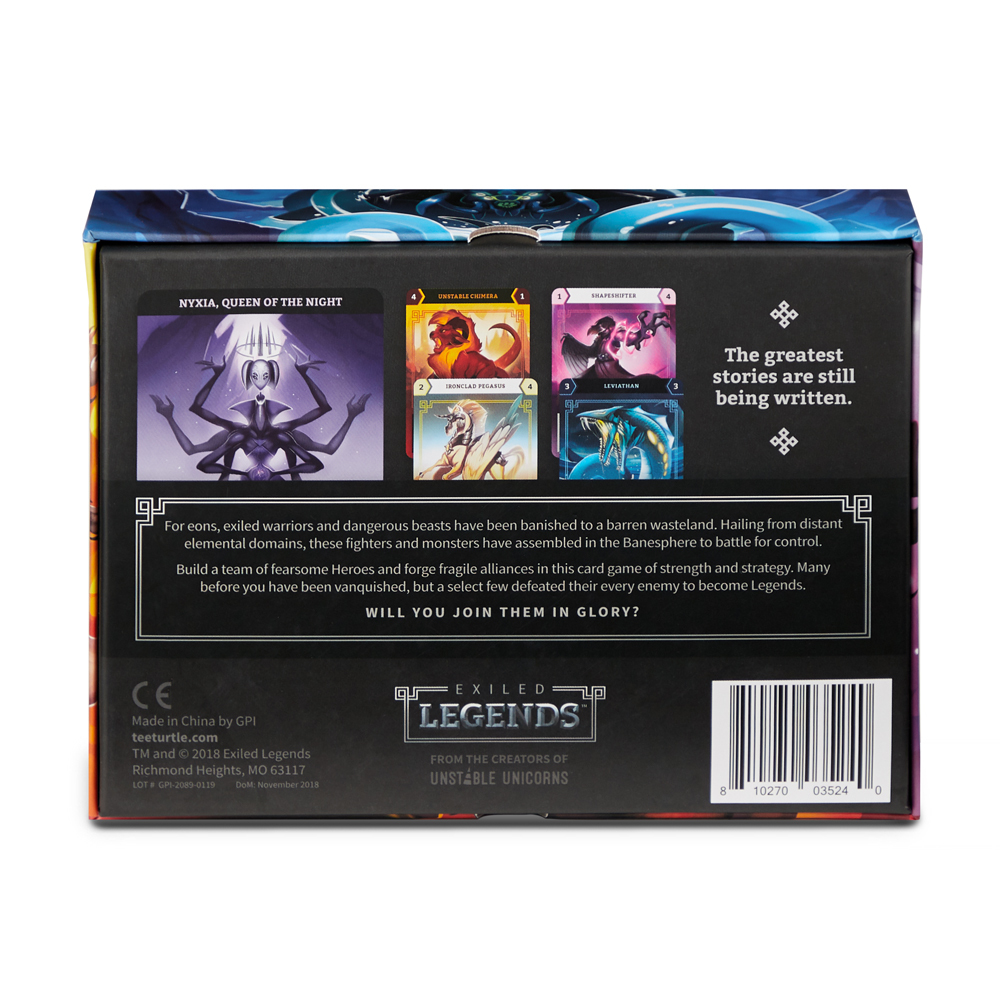 Exiled Legends - Unstable Games