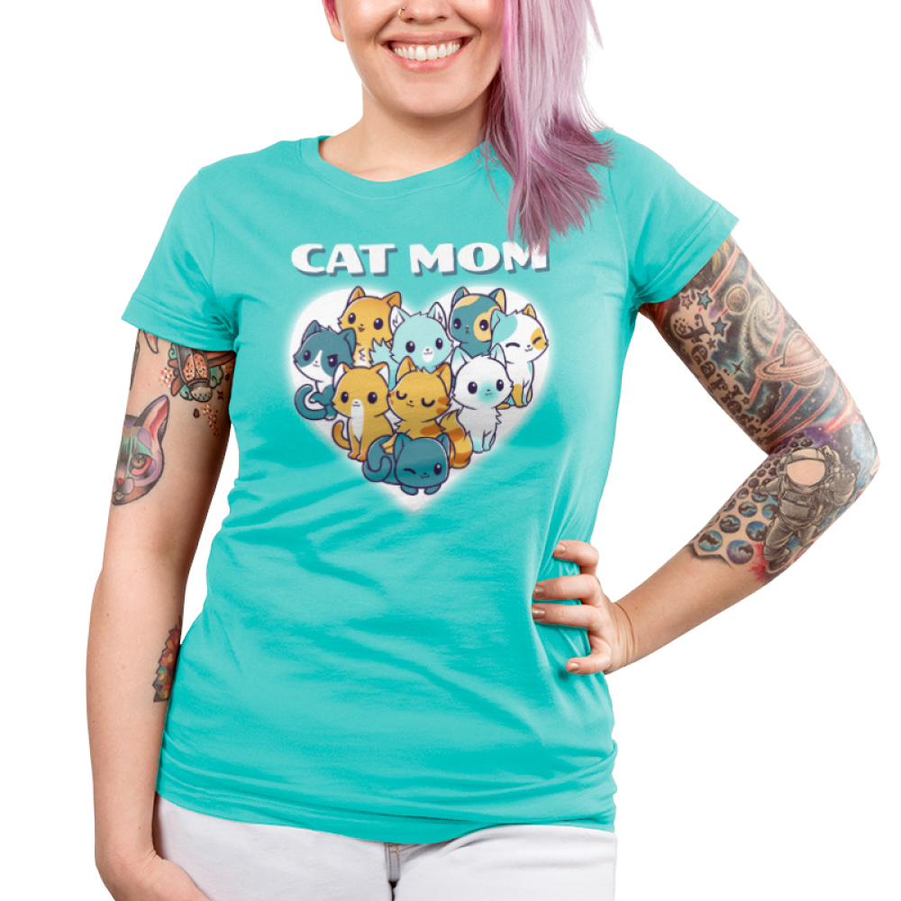 I'm a Cat Mom | Funny, cute & nerdy t-shirts - TeeTurtle