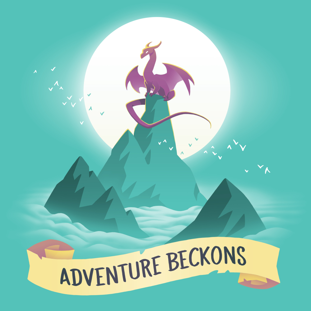 Adventure Beckons | Funny, cute & nerdy t-shirts - TeeTurtle