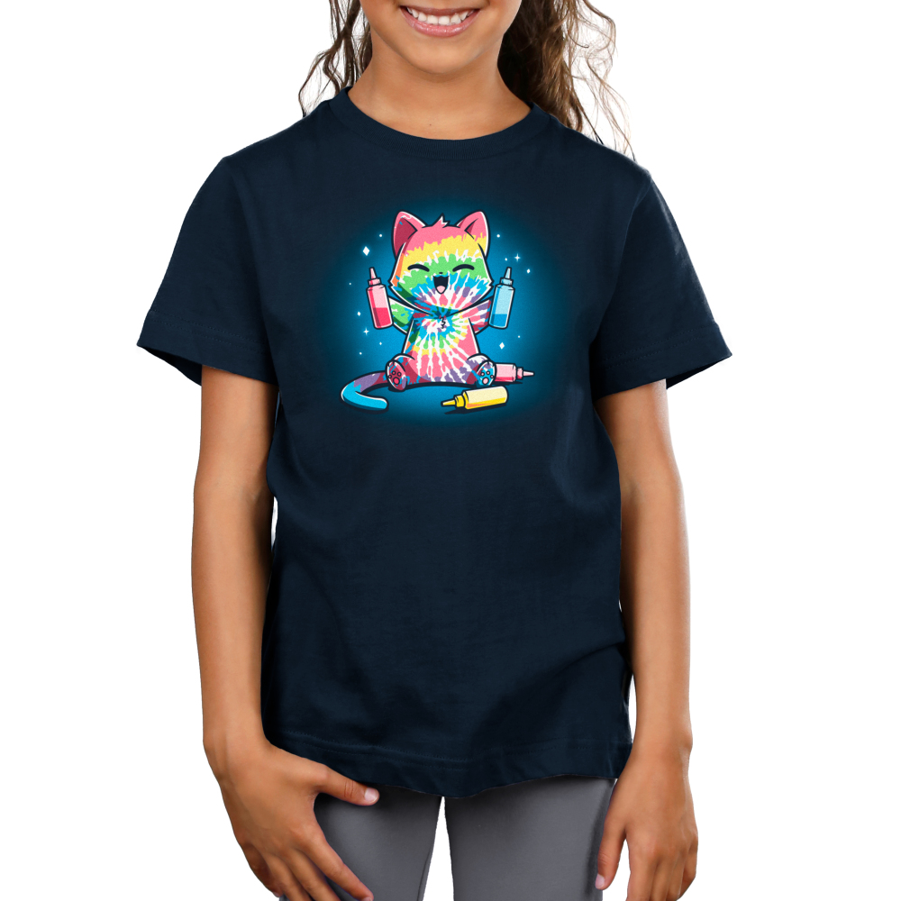 Tie-Dye Cat | Funny, cute, & nerdy t-shirts - TeeTurtle