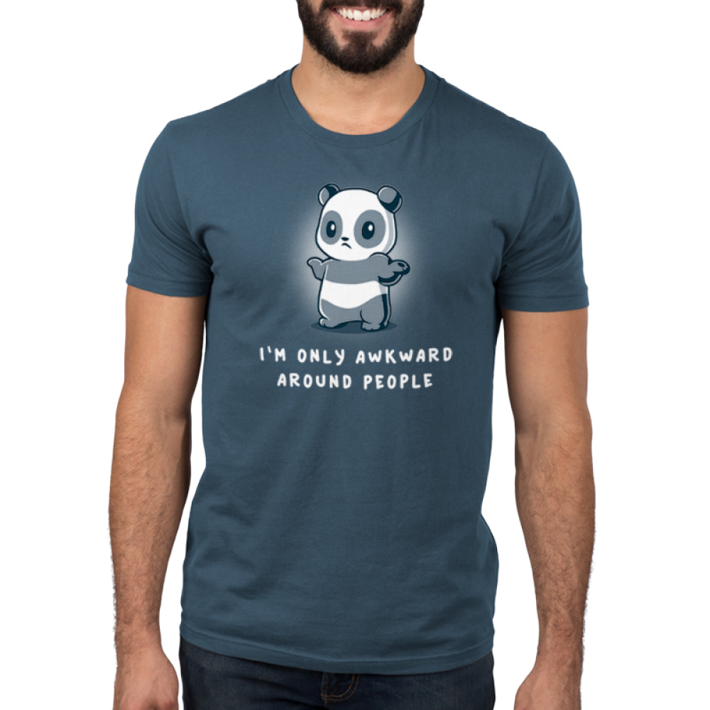 I'm Only Awkward Around People | Funny, cute, & nerdy t-shirts - TeeTurtle