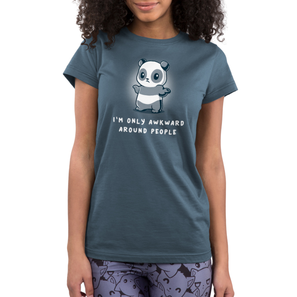 I'm Only Awkward Around People | Funny, cute, & nerdy t-shirts - TeeTurtle