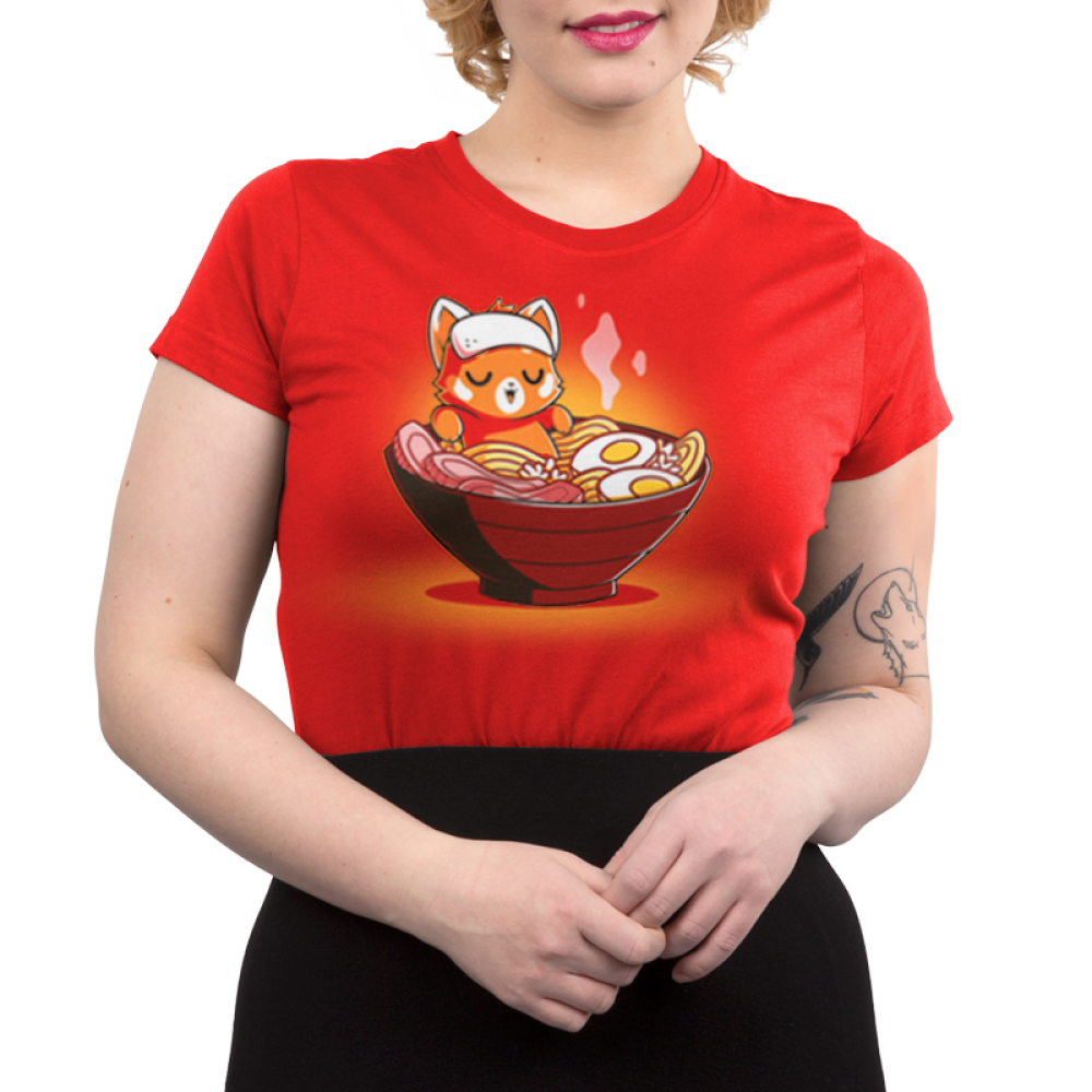 Ramen Red Panda | Funny, cute, & nerdy t-shirts - TeeTurtle
