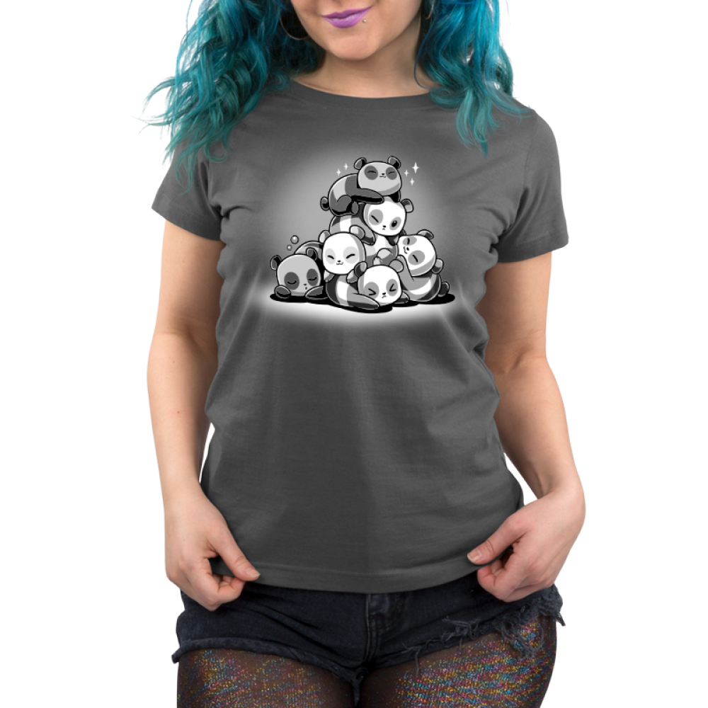 Panda Pile | Funny, cute, & nerdy t-shirts - TeeTurtle