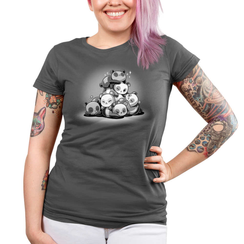 Panda Pile | Funny, cute, & nerdy t-shirts - TeeTurtle