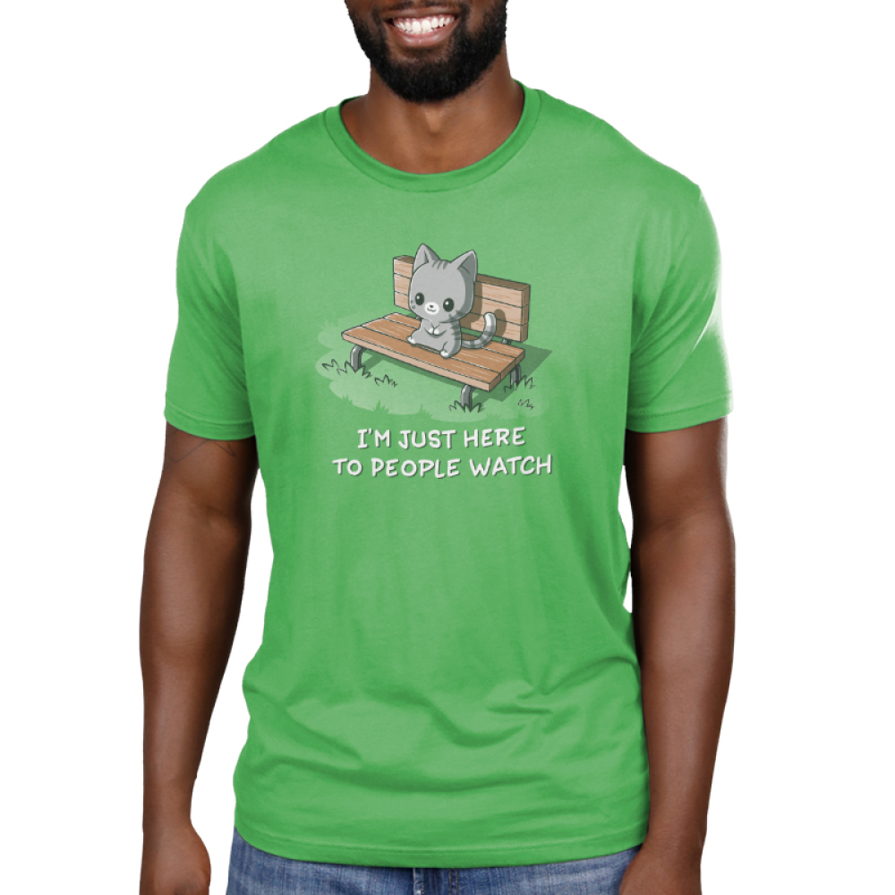 I'm Just Here to People Watch | Funny, cute, & nerdy t-shirts - TeeTurtle