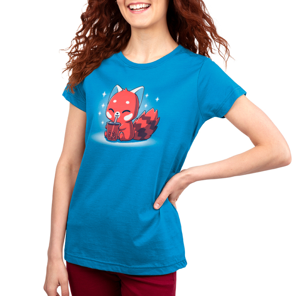 Boba Red Panda | Funny, cute, & nerdy t-shirts - TeeTurtle