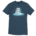 Snuggly Snow Leopard | Funny, cute, & nerdy t-shirts | Funny, cute, & nerdy t-shirts - TeeTurtle