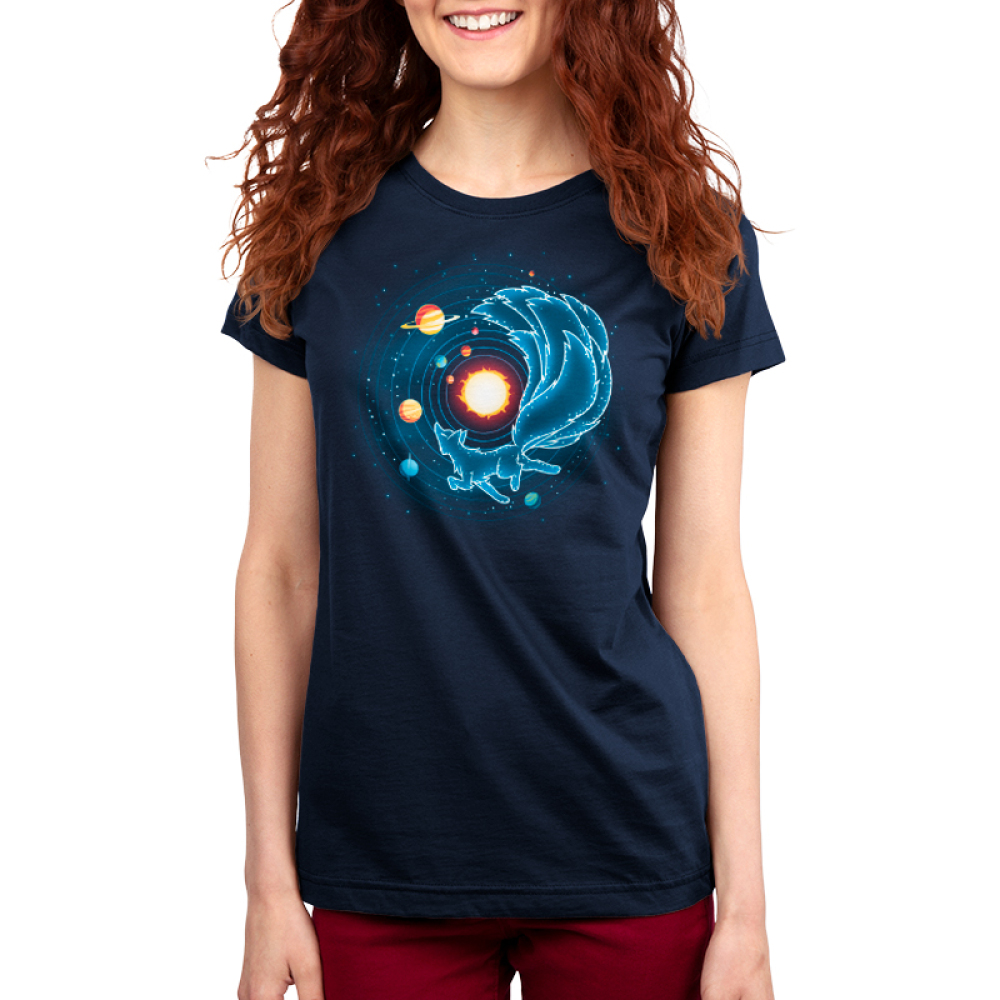 Kitsune Constellation | Funny, cute, & nerdy t-shirts - TeeTurtle