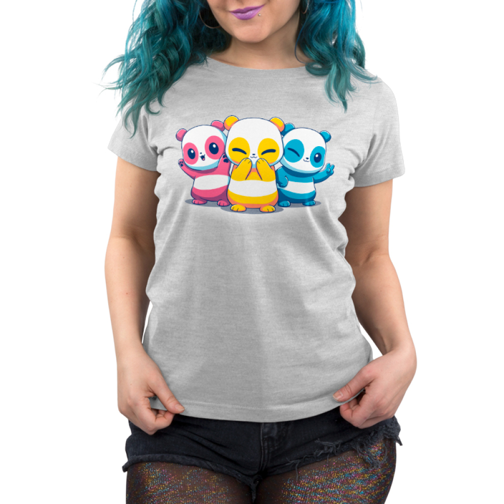 Pan Pride Pandas | Funny, cute, & nerdy t-shirts - TeeTurtle