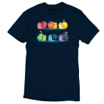 Rainbow Fruit Snails | Funny, cute, & nerdy t-shirts - TeeTurtle