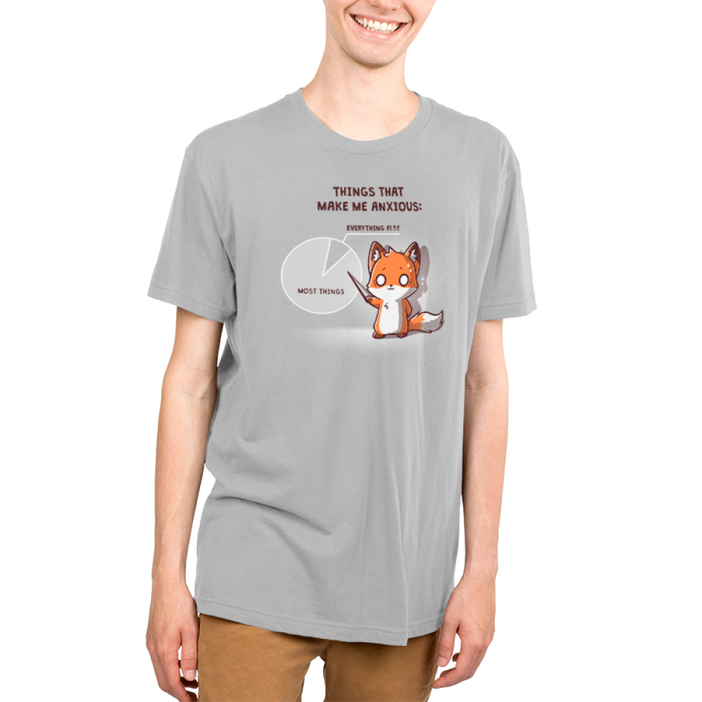 Things That Make Me Anxious | Funny, cute, & nerdy t-shirts - TeeTurtle Things That Make Me Anxious | Funny, cute, & nerdy t-shirts - TeeTurtle