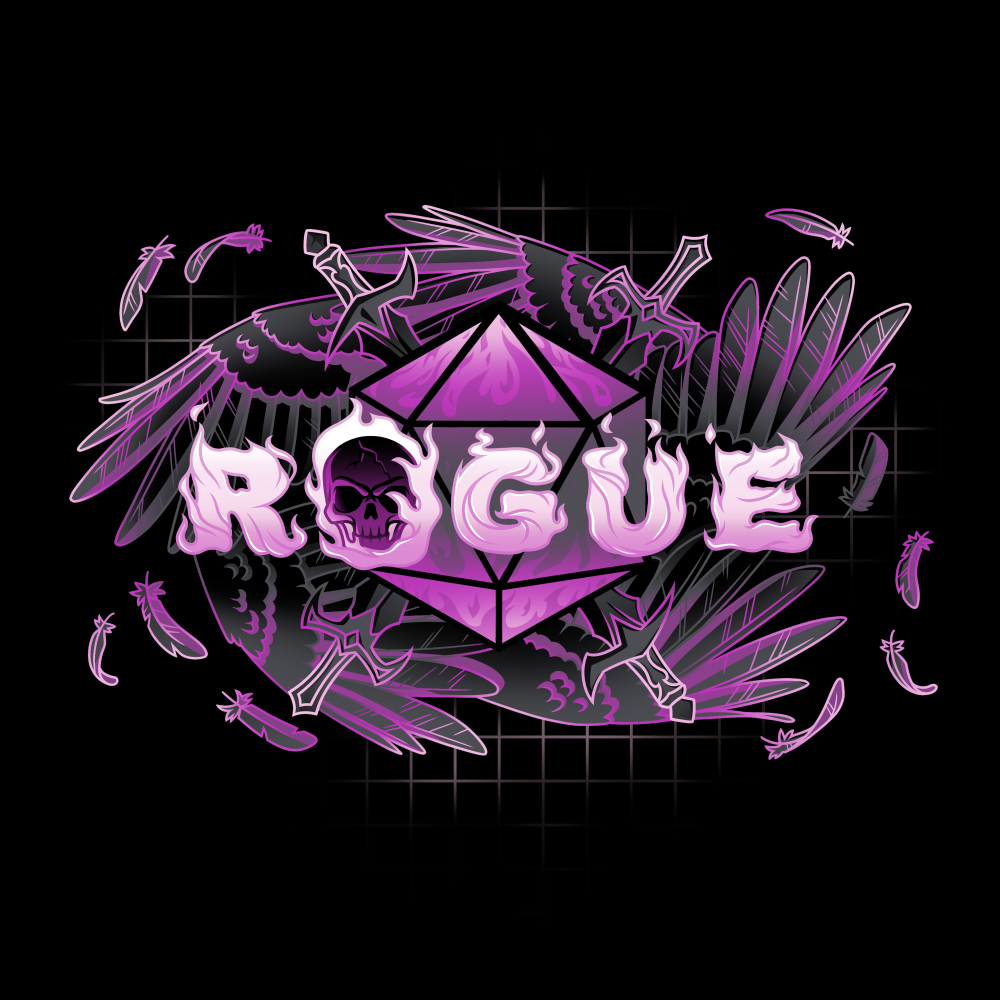 Rogue Class | Funny, cute, & nerdy t-shirts - TeeTurtle