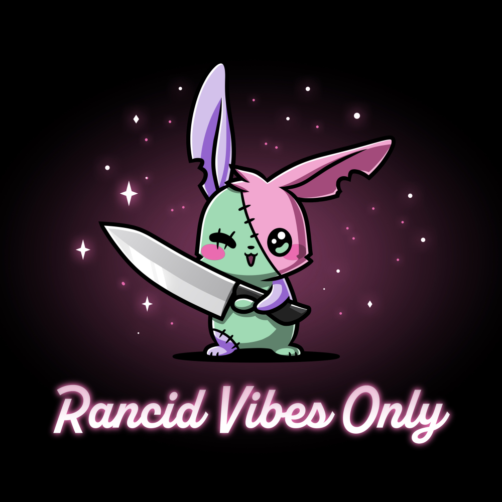 Rancid Vibes Only | Funny, cute, & nerdy t-shirts - TeeTurtle