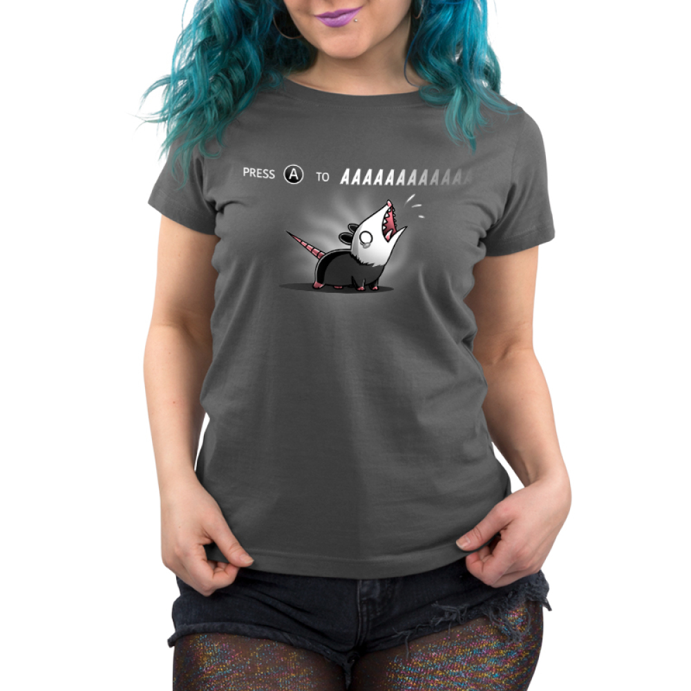 Press A to AAAAAAA | Funny, cute & nerdy t-shirts - TeeTurtle