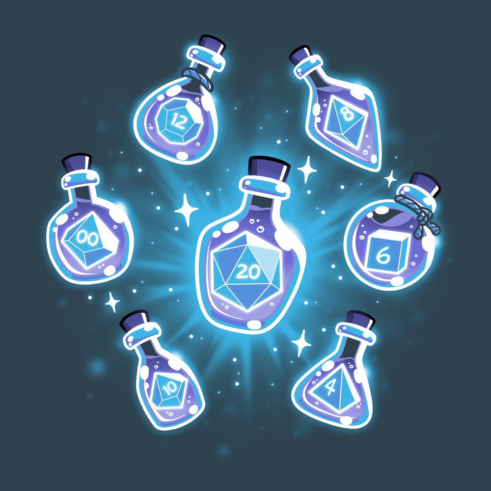 Bottled Dice | Funny, cute & nerdy t-shirts - TeeTurtle