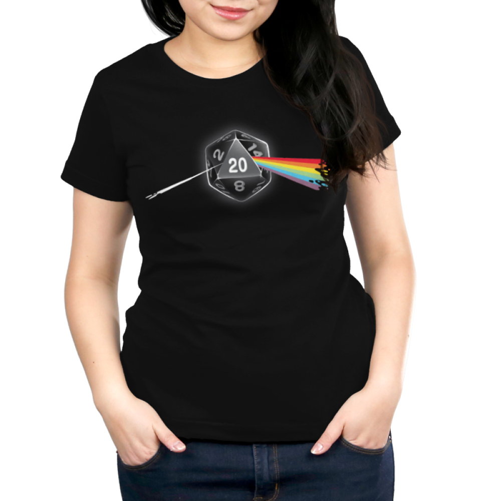 Dark Side of the D20 | Funny, cute & nerdy t-shirts - TeeTurtle