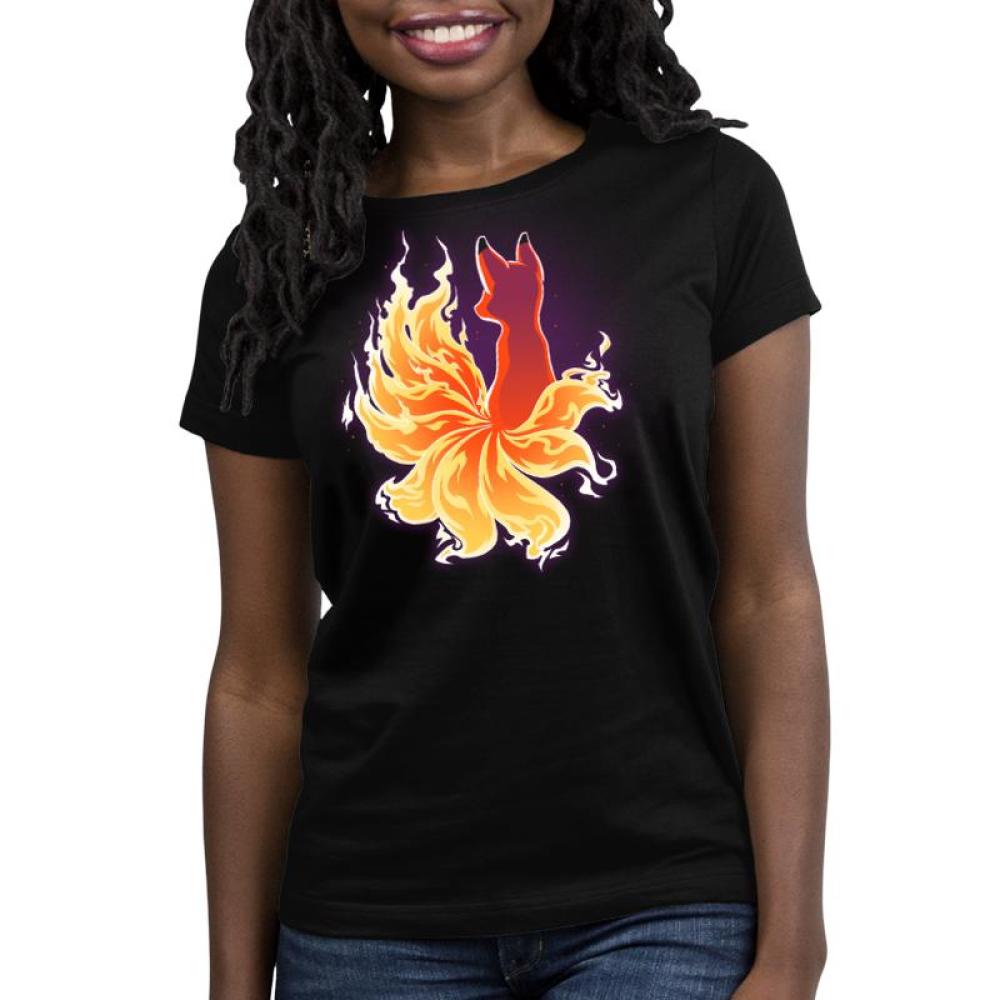 Fire Kitsune | Funny, cute & nerdy t-shirts - TeeTurtle