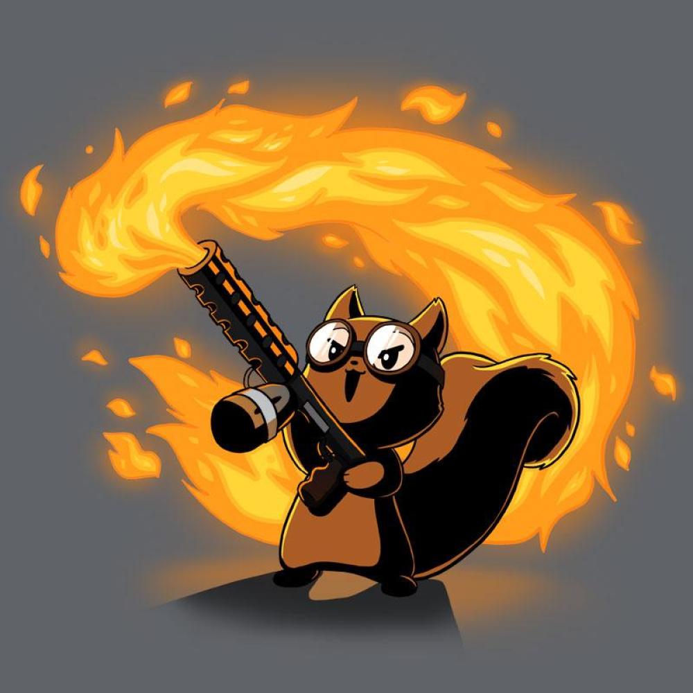 Pyromaniac Squirrel | Funny, cute & nerdy shirts - TeeTurtle