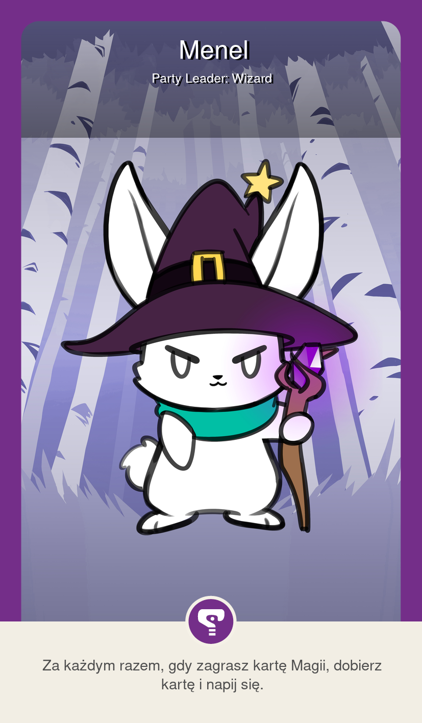 Card `Menel`, Wizard - Unstable Games